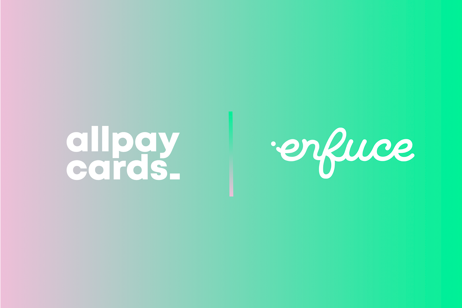 allpay cards - Card Solutions - allpay cards and Enfuce Join Forces to ...